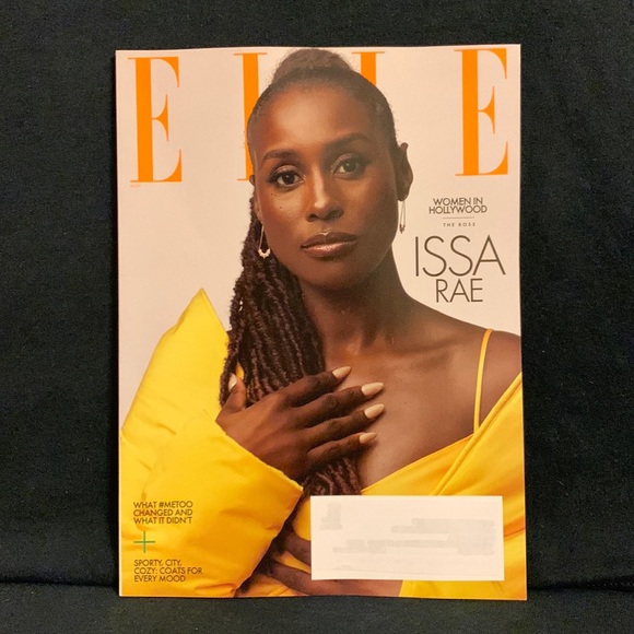 Elle | Other | Issa Rae Elle Women In Hollywood November 222 New | Poshmark